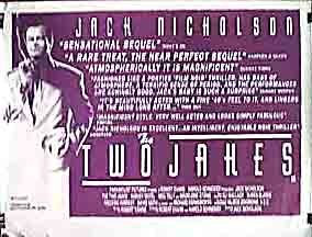The Two Jakes **** (1990, Jack Nicholson, Harvey Keitel, Meg Tilly ...